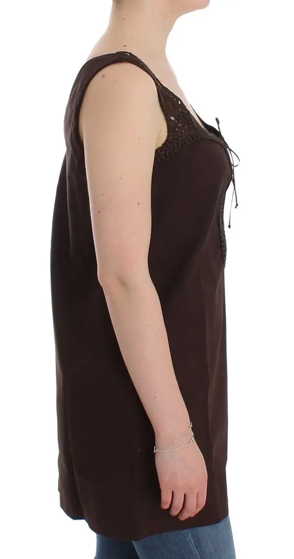 Ermanno Scervino Beachwear Cotton Stretch Tunic Dress