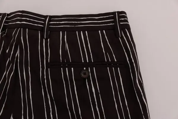Dolce & Gabbana Striped Casual Shorts