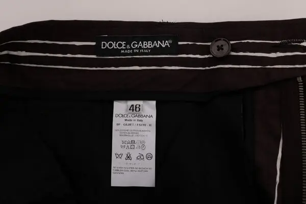 Dolce & Gabbana Striped Casual Shorts