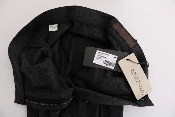 Ermanno Scervino Virgin Wool Skinny Trousers