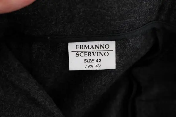 Ermanno Scervino Virgin Wool Skinny Trousers