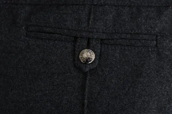 Ermanno Scervino Virgin Wool Skinny Trousers