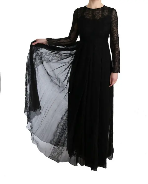 Dolce & Gabbana Floral Lace Sheath Dress