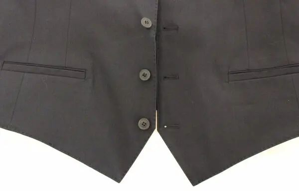 Dolce & Gabbana Single-breasted Cotton-stretch Dress Vest - Blue