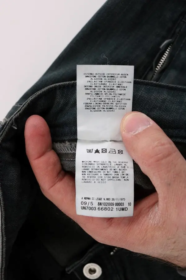 Costume National Cotton Superslim Jeans