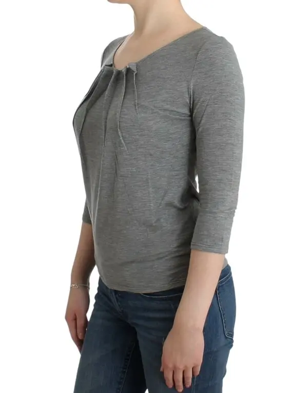 Roberto Cavalli 3/4 Sleeve Jumper Top