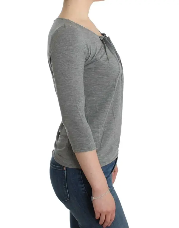 Roberto Cavalli 3/4 Sleeve Jumper Top