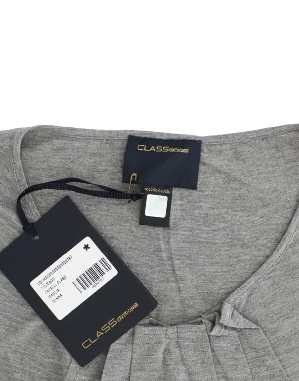 Roberto Cavalli 3/4 Sleeve Jumper Top