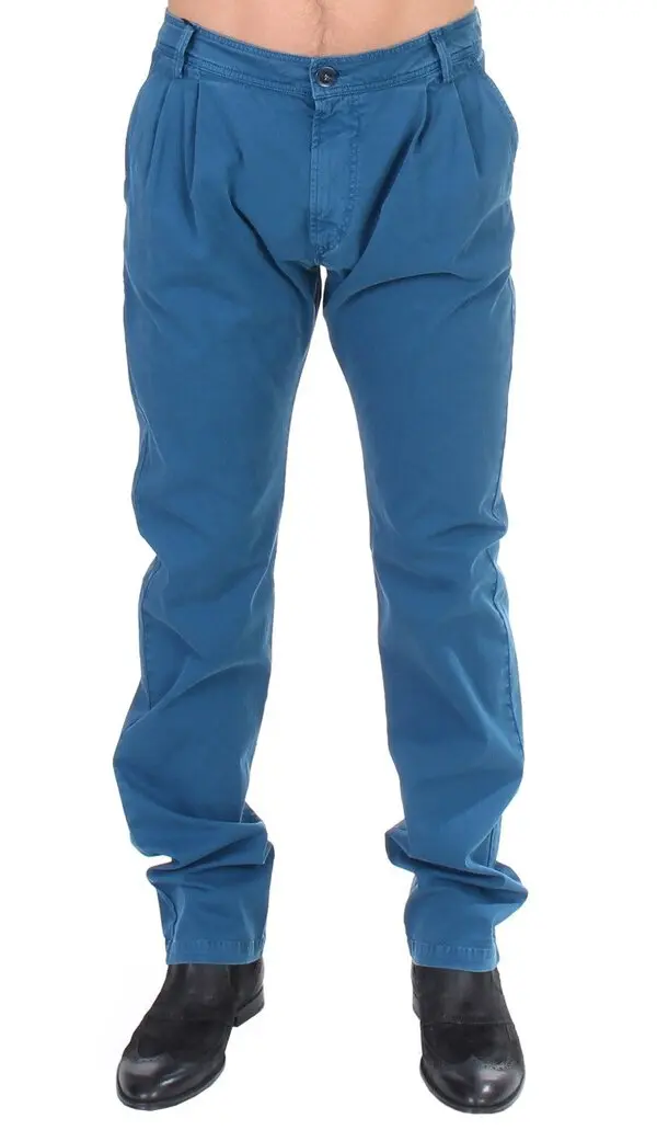 GF FERRE Cotton Straight Fit Chinos