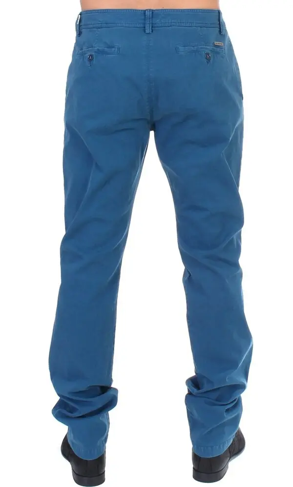 GF FERRE Cotton Straight Fit Chinos