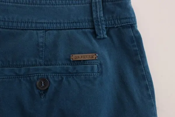 GF FERRE Cotton Straight Fit Chinos