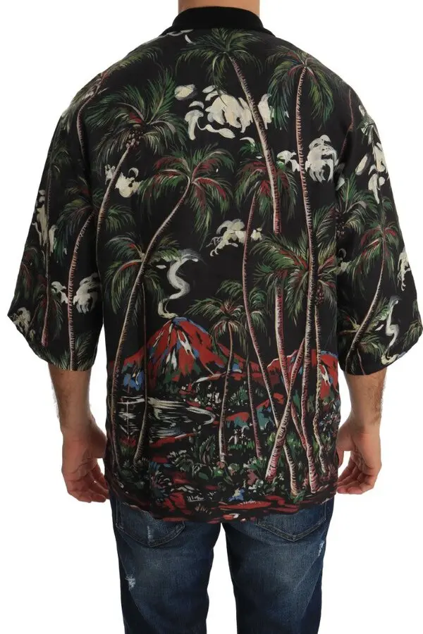 Dolce & Gabbana Volcano Sicily Short Sleeve T-shirt