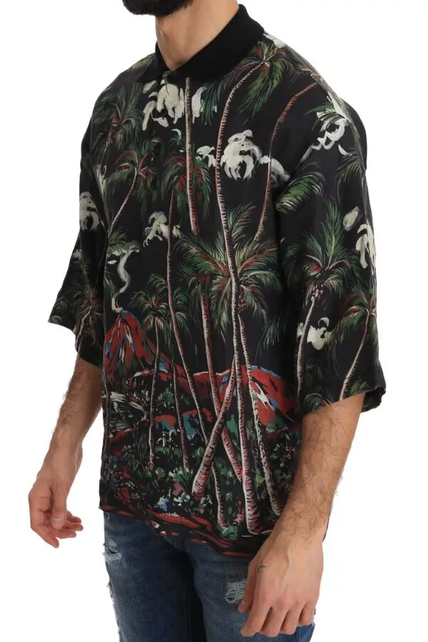 Dolce & Gabbana Volcano Sicily Short Sleeve T-shirt