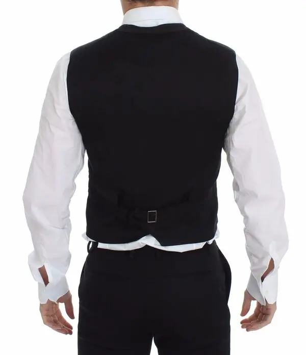 Dolce & Gabbana Cotton Viscose Vest - Black