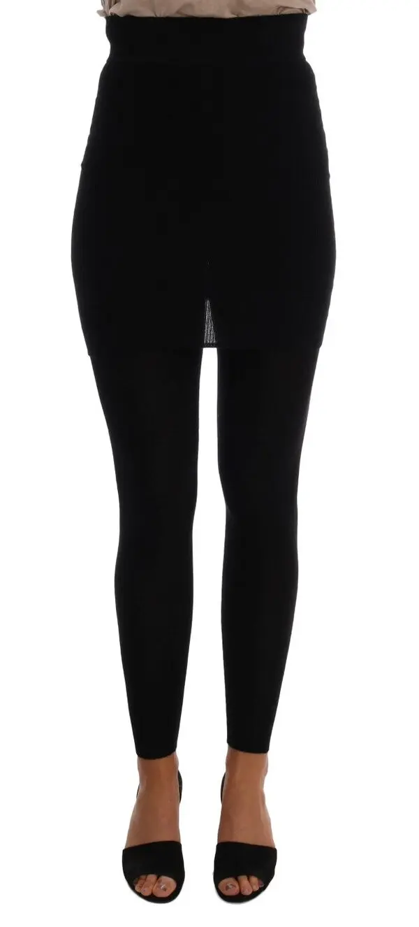 Dolce & Gabbana Cashmere Silk Stretch Tights