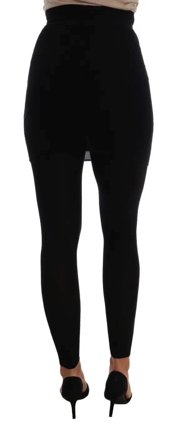 Dolce & Gabbana Cashmere Silk Stretch Tights