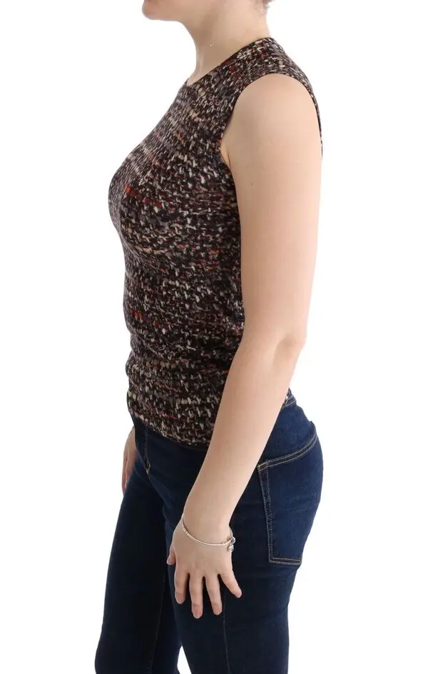 Dolce & Gabbana Printed Knit Top