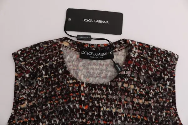 Dolce & Gabbana Printed Knit Top