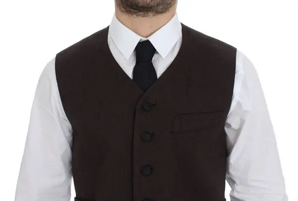 Dolce & Gabbana Dress Vest - Brown