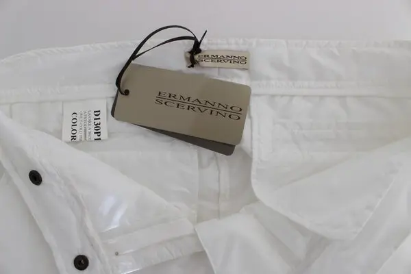 Ermanno Scervino Nylon Padded Slim Fit Cargo Trousers