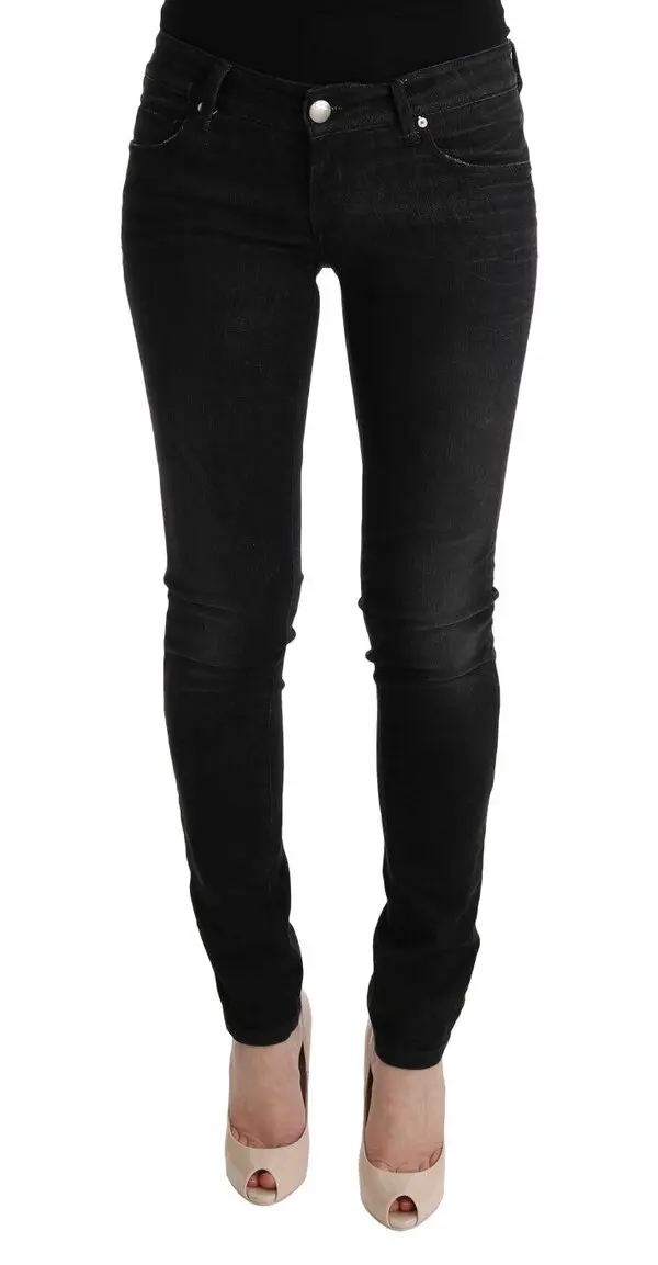 ACHT Slim Fit Cotton Jeans