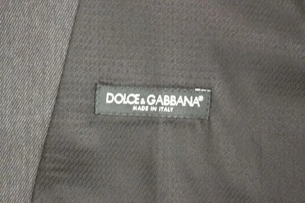 Dolce & Gabbana Wool Formal Dress Vest - Gray