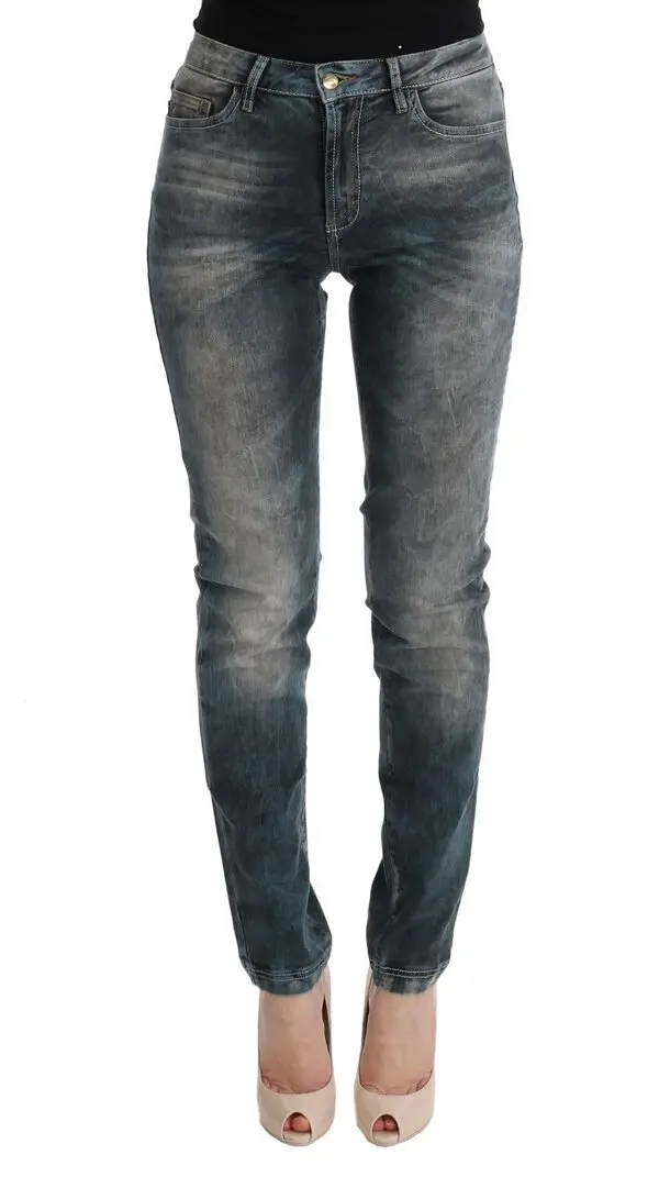 Roberto Cavalli Wash Slim Fit Jeans