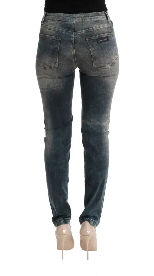 Roberto Cavalli Wash Slim Fit Jeans