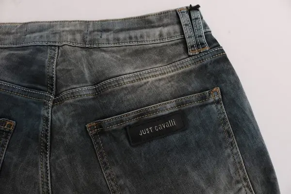 Roberto Cavalli Wash Slim Fit Jeans