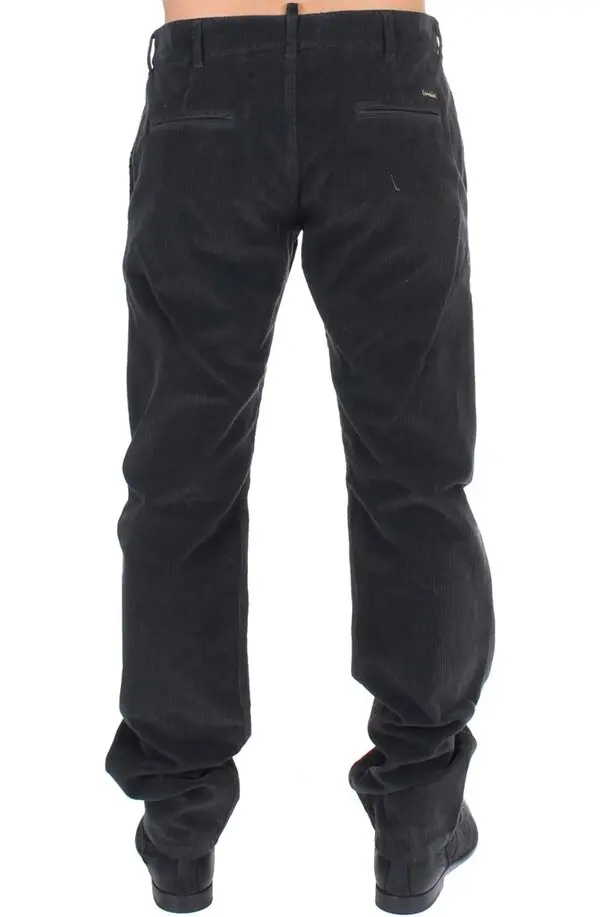 GF FERRE Corduroy Straight-fit Pants