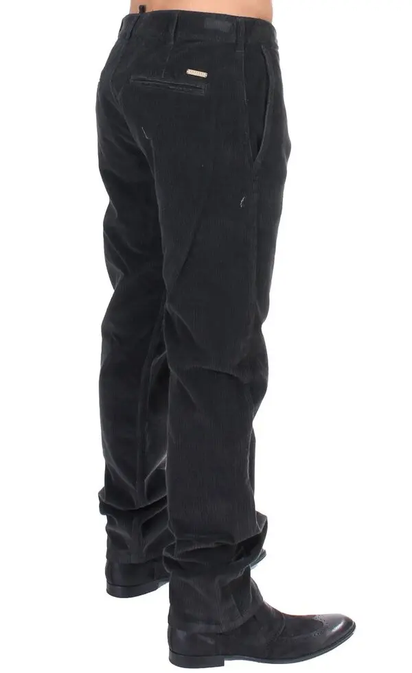 GF FERRE Corduroy Straight-fit Pants