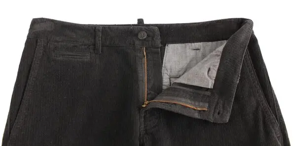 GF FERRE Corduroy Straight-fit Pants