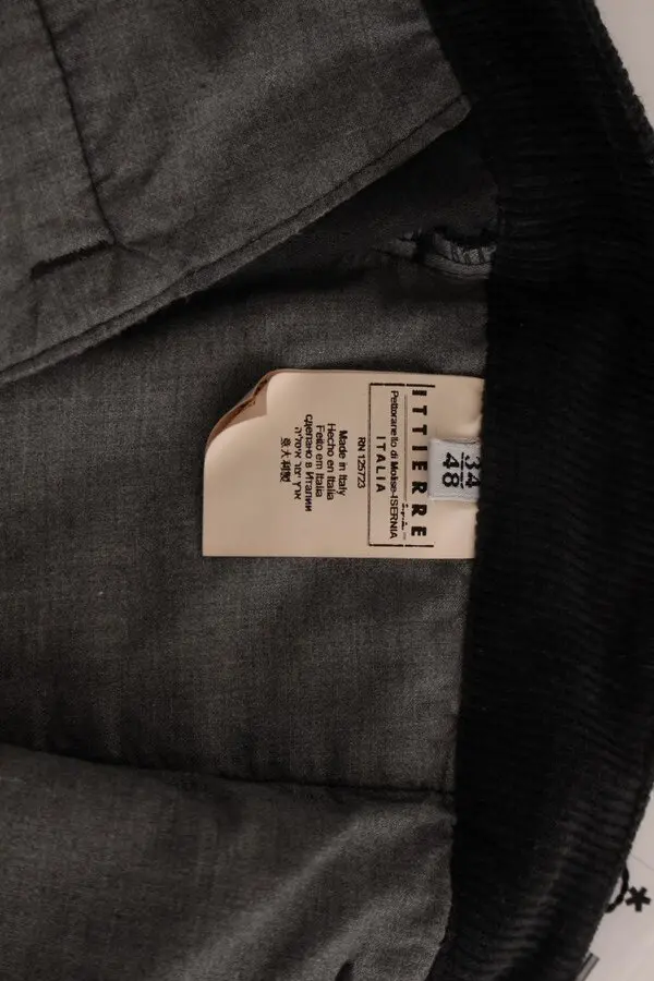 GF FERRE Corduroy Straight-fit Pants