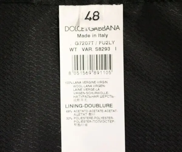 Dolce & Gabbana Wool Dress Vest - Gray