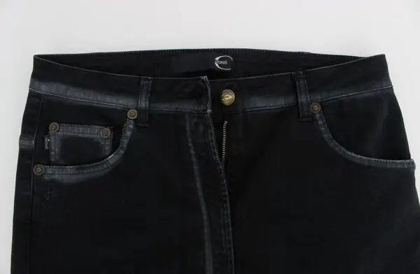 Roberto Cavalli Just Cotton Stretch Relaxed Baggy Jeans