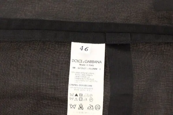 Dolce & Gabbana Wool Dress Vest - Black