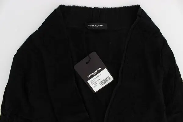 Costume National Fine Wool Button Cardigan