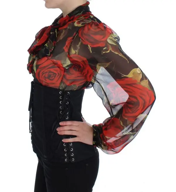 Dolce & Gabbana Stretch Corset Waist Belt