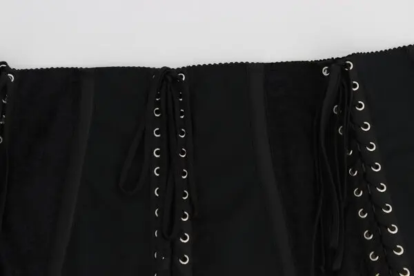 Dolce & Gabbana Stretch Corset Waist Belt
