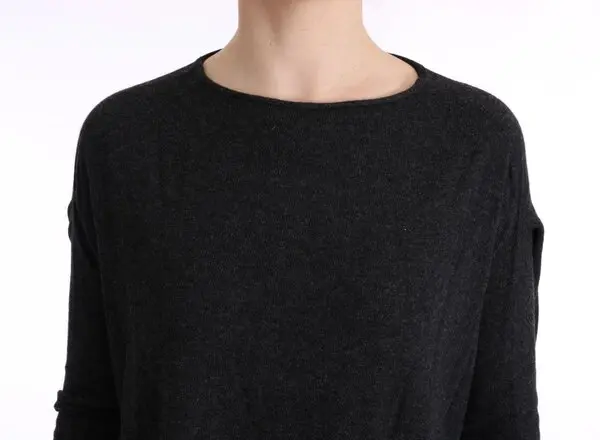 Costume National Viscose Knitted Crewneck Sweater