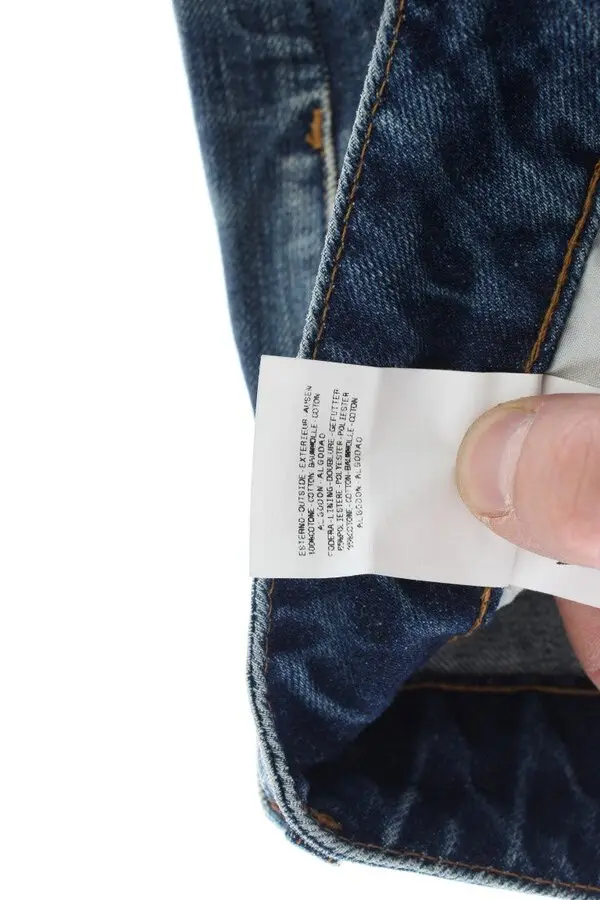 Roberto Cavalli Torn Straight Fit Jeans