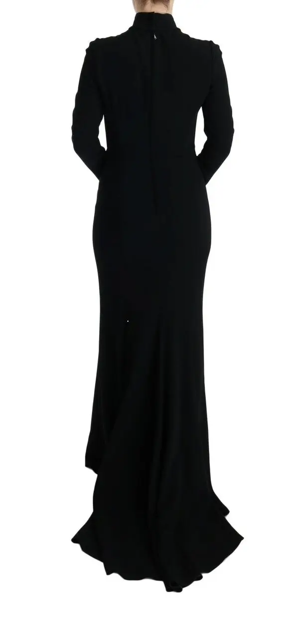 Dolce & Gabbana Long Sleeve Sheath Gown