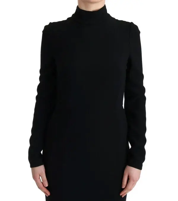 Dolce & Gabbana Long Sleeve Sheath Gown