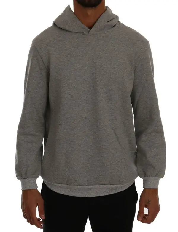 DANIELE ALESSANDRINI Hooded Cotton Pullover