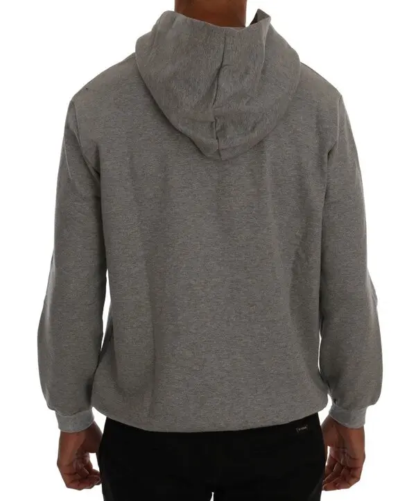 DANIELE ALESSANDRINI Hooded Cotton Pullover