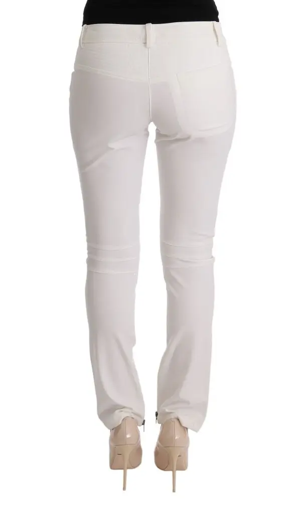 Ermanno Scervino Cotton Slim Fit Trousers