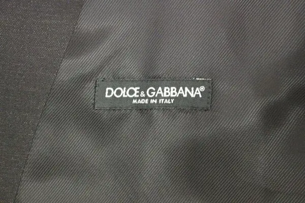 Dolce & Gabbana Wool And Silk Blend Dress Vest