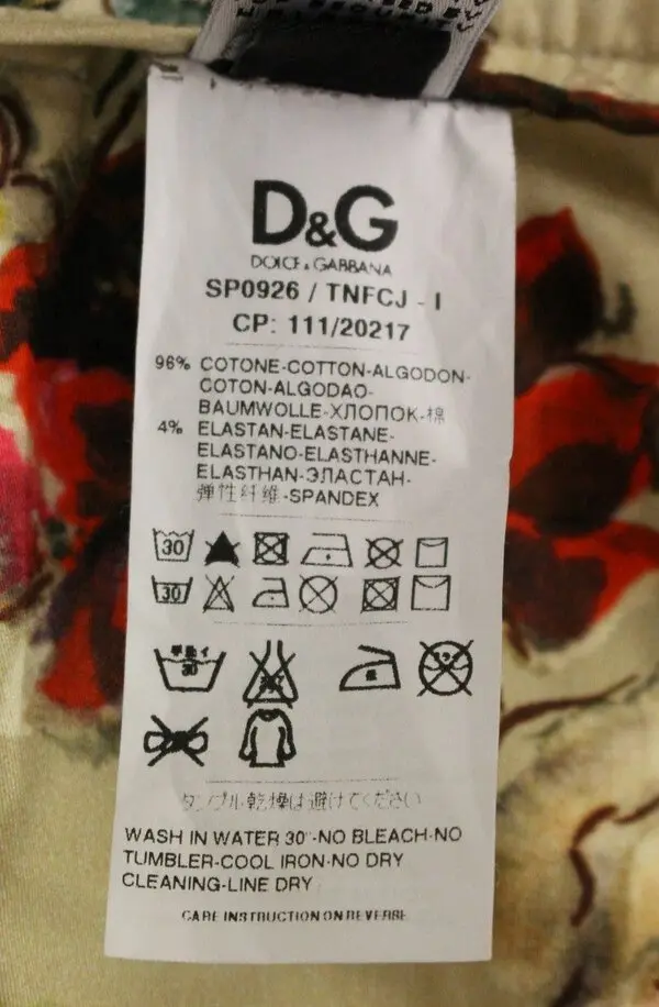 Dolce & Gabbana Cotton Chinos