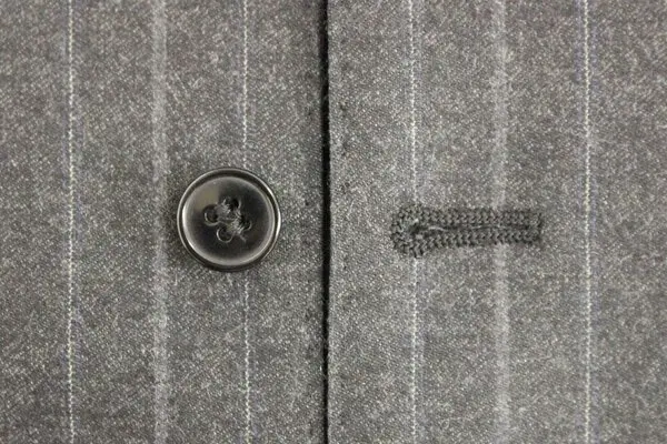 Dolce & Gabbana Striped Wool Vest - Gray