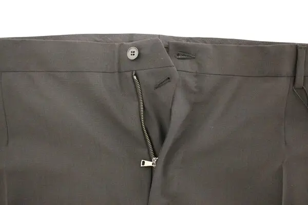 Dolce & Gabbana Wool Stretch Pleated Dress Pants - Black